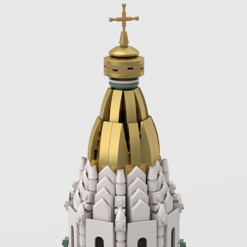 LEGO MOC Russian Memorial Church - Leipzig by Rauy | Rebrickable ...