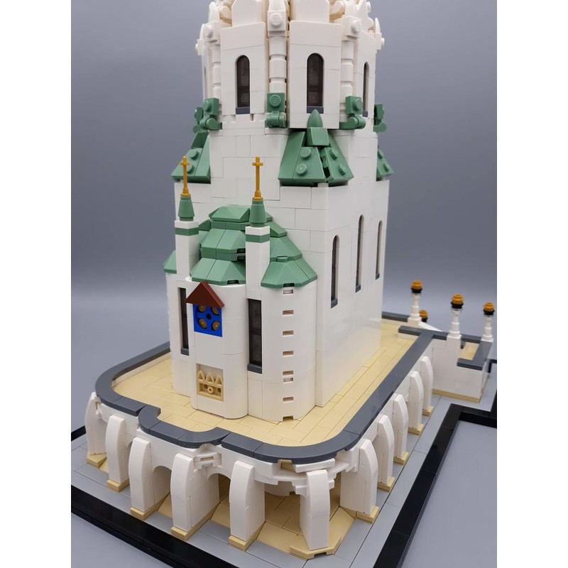 LEGO MOC Russian Memorial Church - Leipzig by Rauy | Rebrickable ...