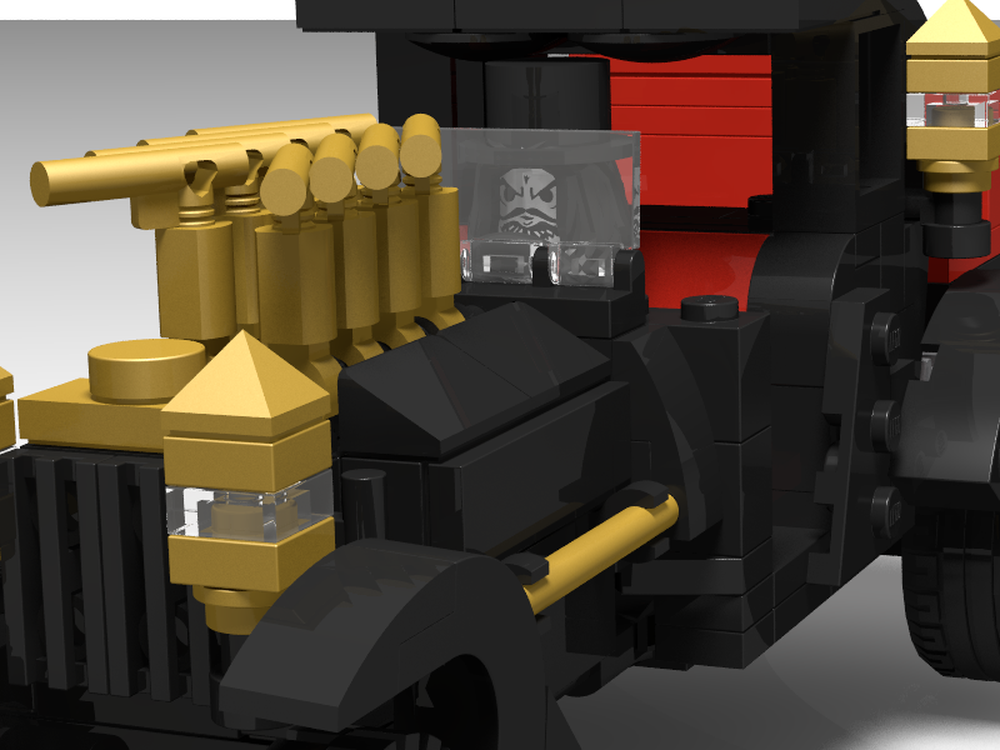 LEGO MOC Dragula by gunsofbrickston | Rebrickable - Build with LEGO