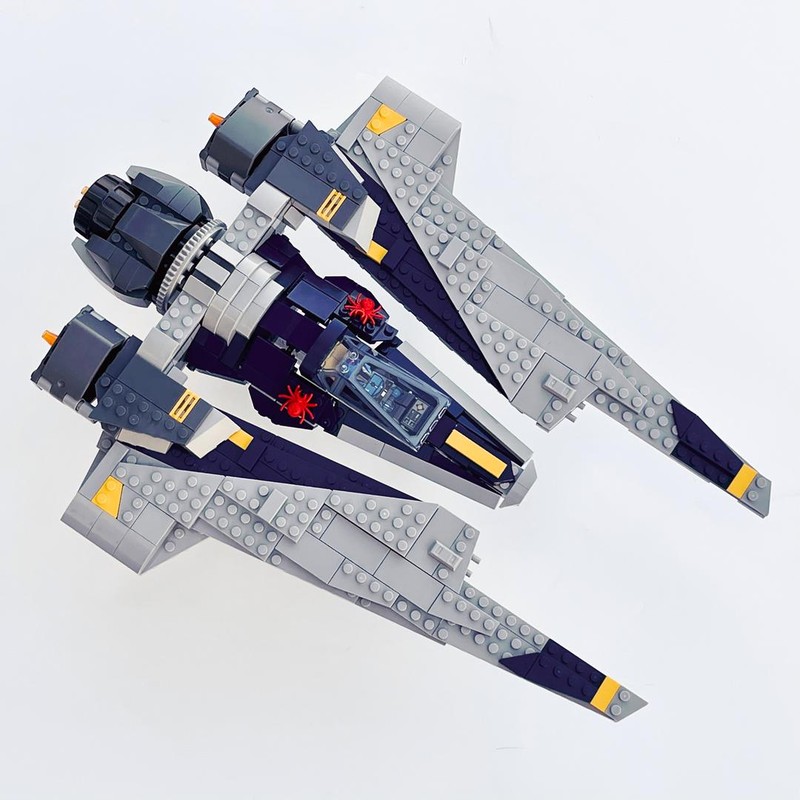 LEGO MOC Fenn Rau's Mandalorian Fang Fighter by starwarcam ...
