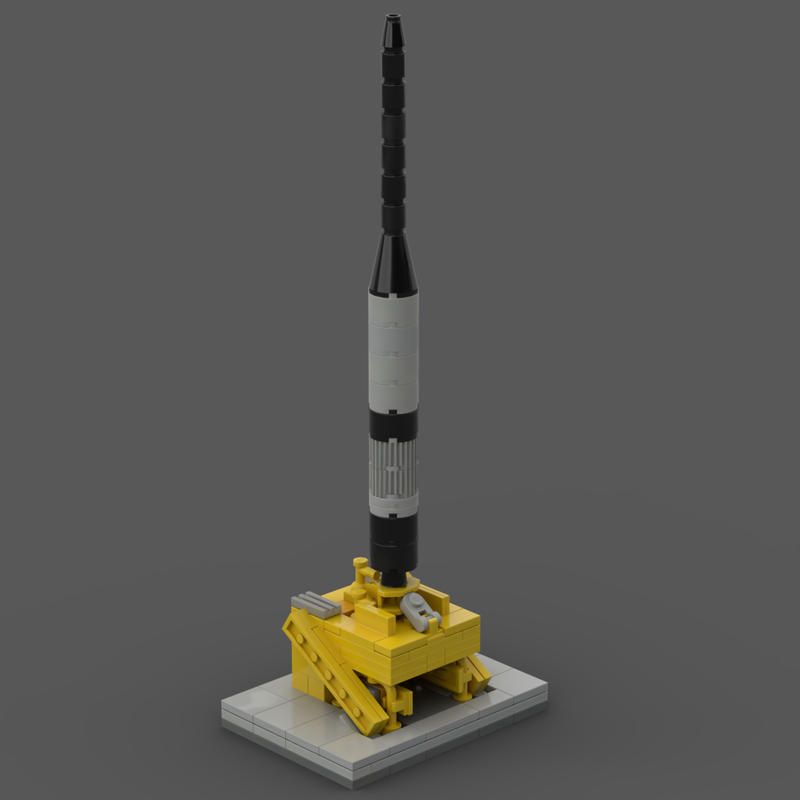 LEGO MOC Vanguard on LC-18 [1:110] by phreaddee | Rebrickable - Build ...