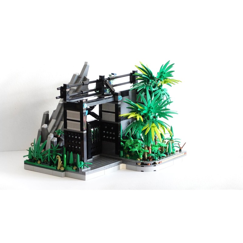 LEGO MOC Raptor pen by operateur | Rebrickable - Build with LEGO