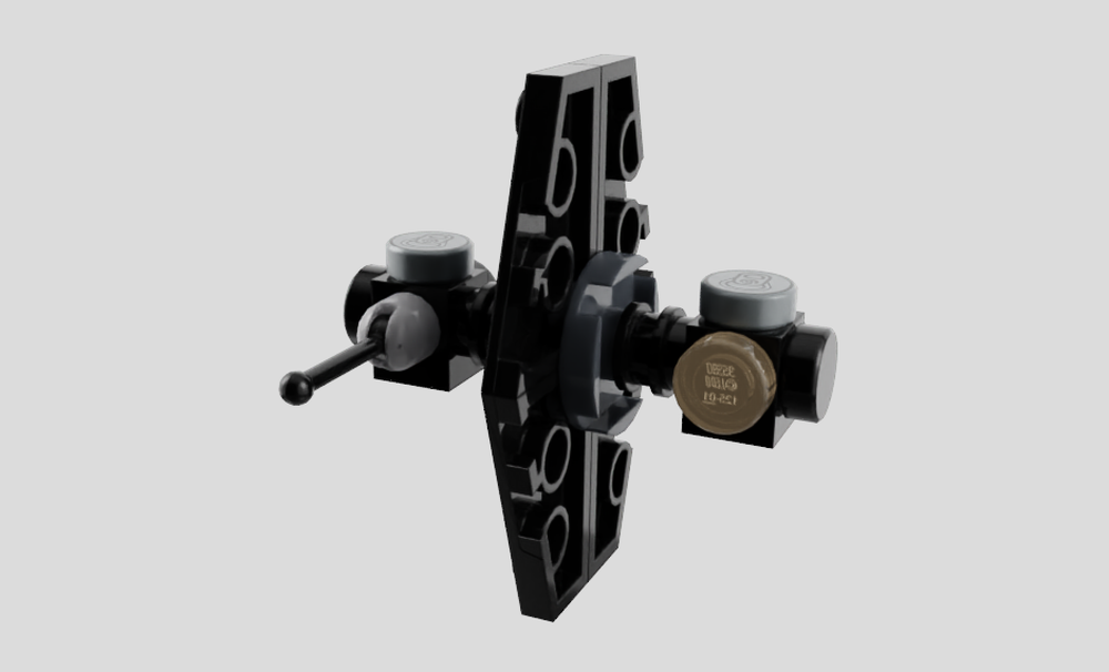 LEGO MOC Mini TIE Bizarro by TheBrokenBrik | Rebrickable - Build with LEGO