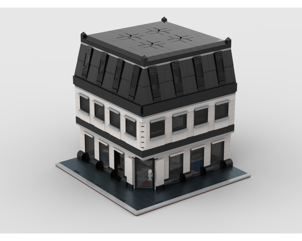 LEGO MOC Modern Hotel by rvn0516 | Rebrickable - Build with LEGO