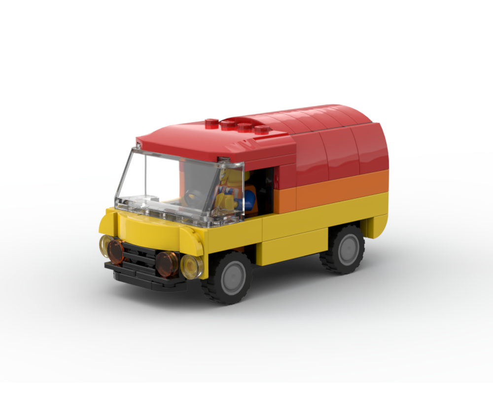 LEGO MOC Compact van by BrickAA | Rebrickable - Build with LEGO