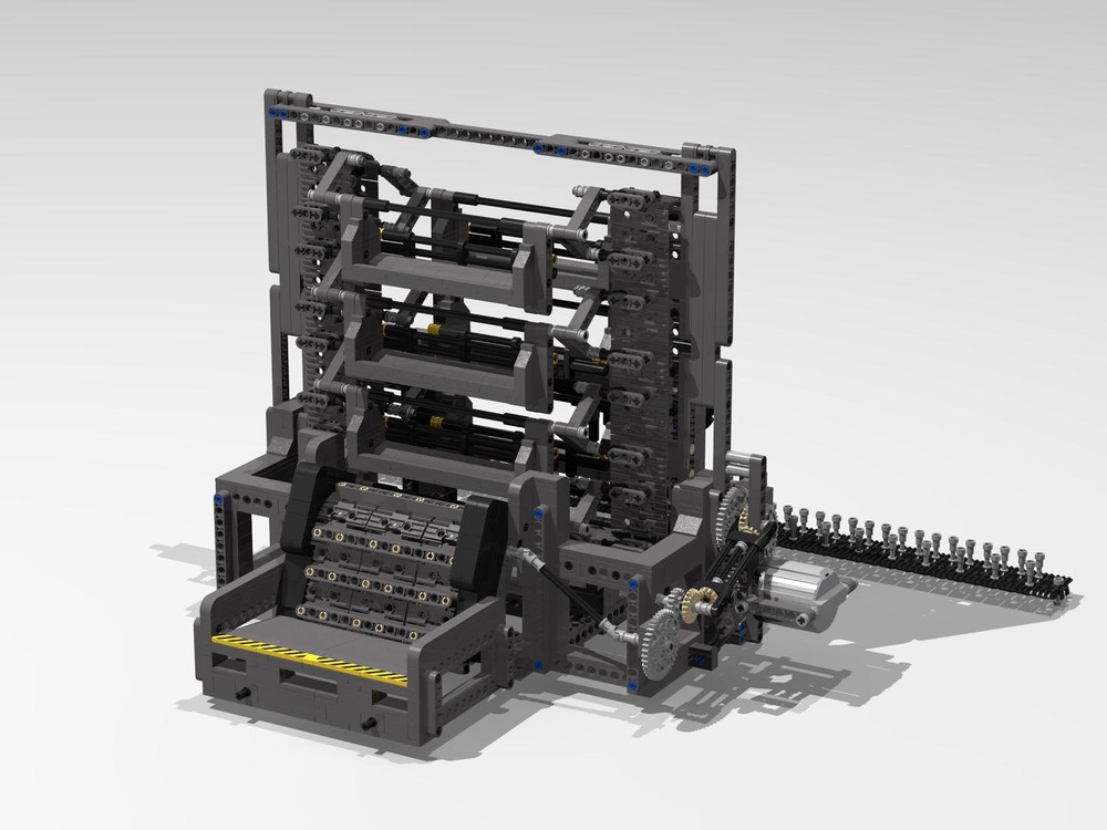 Lego Moc Gbc Paternoster Lift By Berthil By 9vsystem Rebrickable