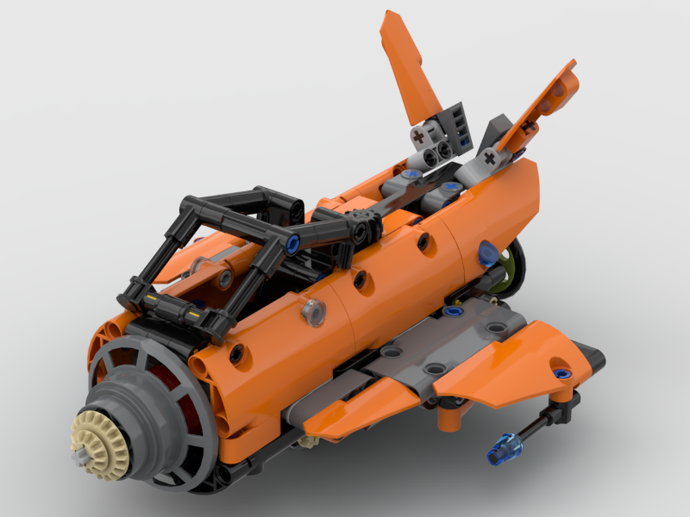 LEGO MOC 42120 Fighter Aircraft by artemisovsky | Rebrickable - Build ...