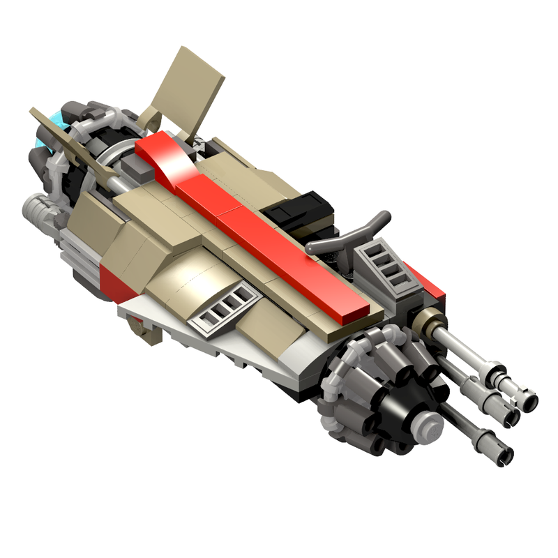 LEGO MOC 75215 Thruster Bike by Berth | Rebrickable - Build with LEGO