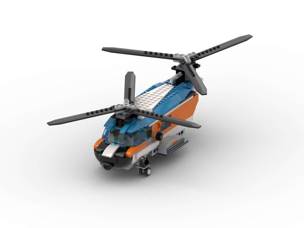 LEGO MOC 31096 - Chinook by Tavernellos | Rebrickable - Build with LEGO