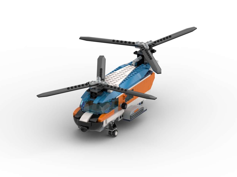 LEGO MOC 31096 - Chinook by Tavernellos | Rebrickable - Build with LEGO