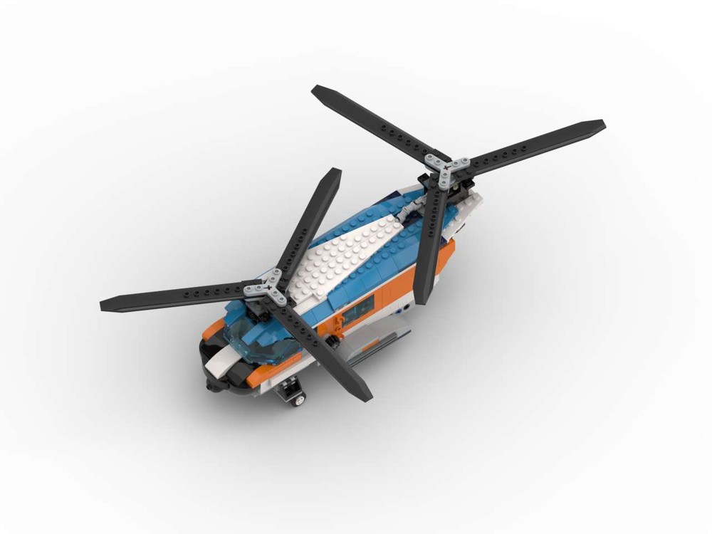 LEGO MOC 31096 - Chinook by Tavernellos | Rebrickable - Build with LEGO