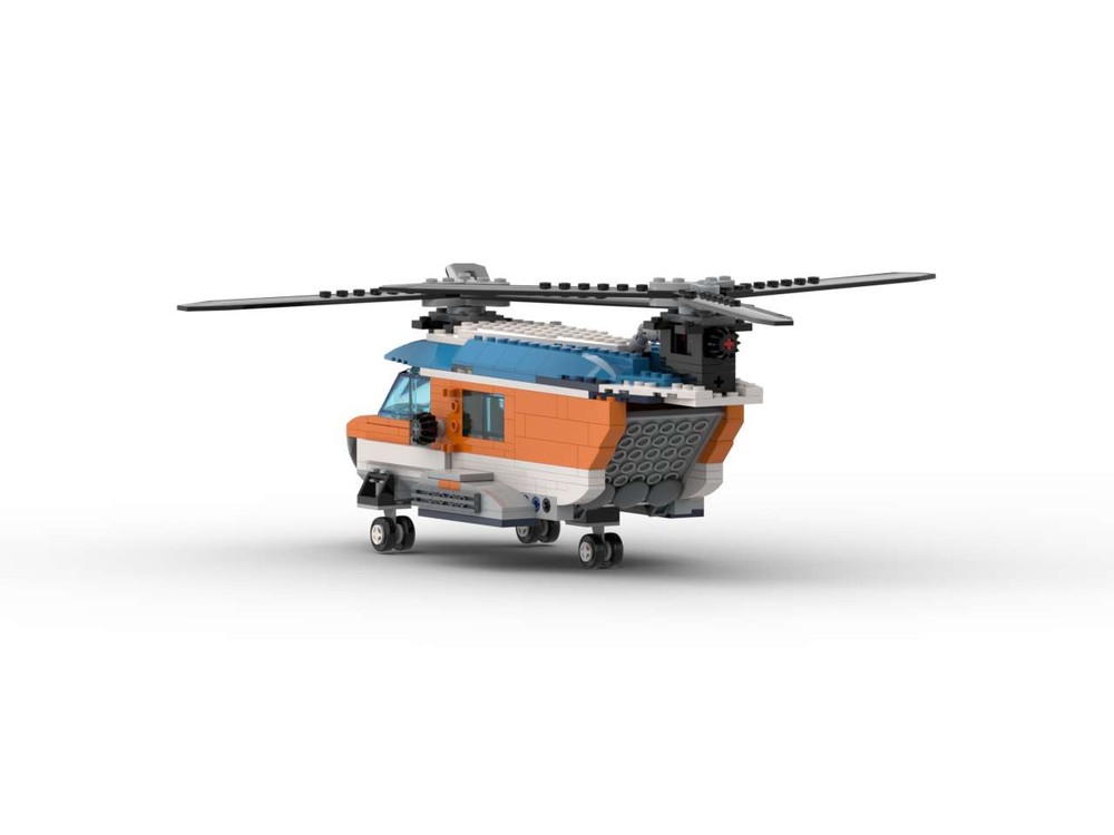 LEGO MOC 31096 - Chinook by Tavernellos | Rebrickable - Build with LEGO