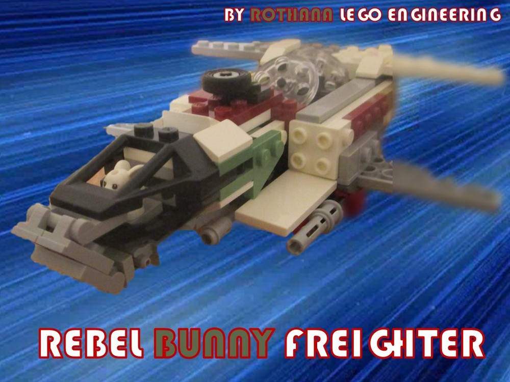 LEGO MOC Rebel Bunny Freighter by Nilsson LEGO Engineering ...