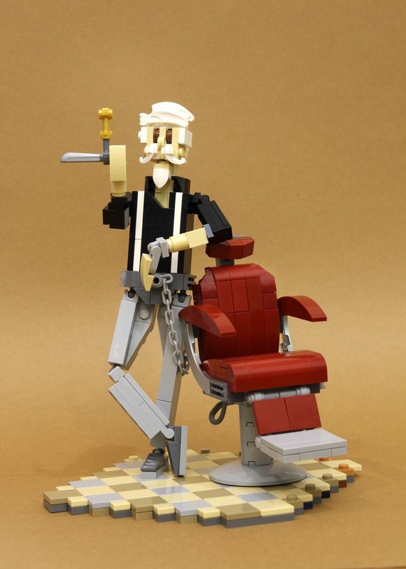 Lego Moc Barber By Vir A Cocha Rebrickable Build With Lego
