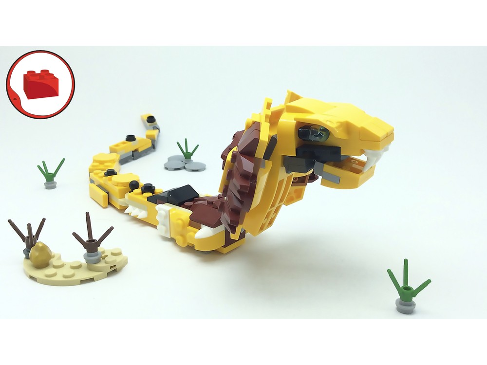 LEGO MOC Cobra Snake - Lego Creator 31112 by Bricks Ideas | Rebrickable ...