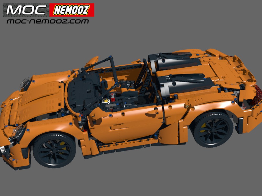 LEGO MOC PORSCHE 911 Speedster by MOC NEMOOZ | Rebrickable - Build with ...