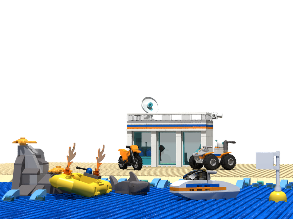 LEGO MOC Coast guard by Andrej5252 | Rebrickable - Build with LEGO
