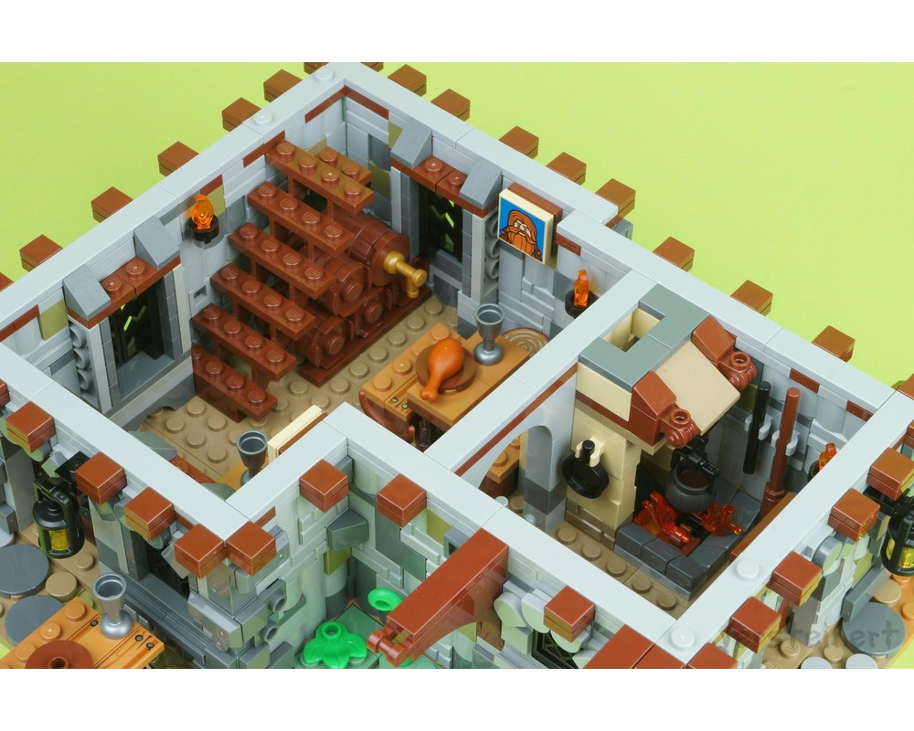 LEGO MOC Medieval Tavern by Versteinert | Rebrickable - Build with LEGO