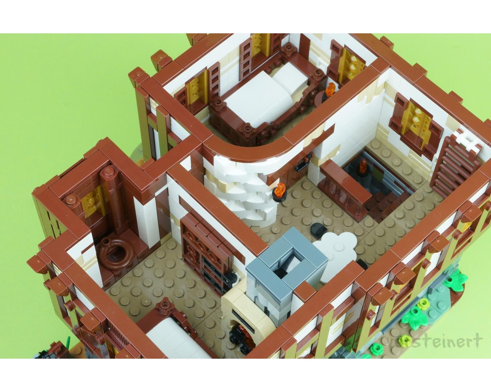 LEGO MOC Medieval Tavern by Versteinert | Rebrickable - Build with LEGO