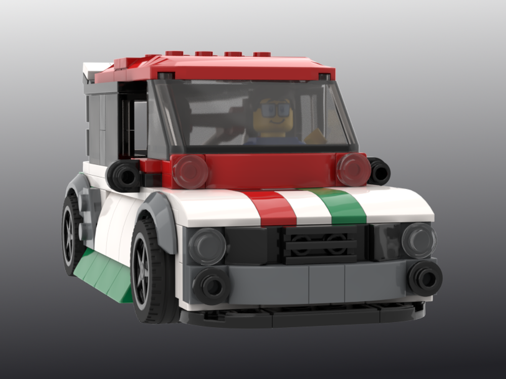 LEGO MOC FIAT Multipla RS by rad0lf | Rebrickable - Build with LEGO