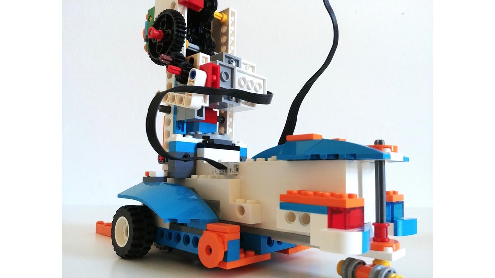 LEGO MOC 17101 - BOOST Fork Lift by Nodrap | Rebrickable - Build with LEGO