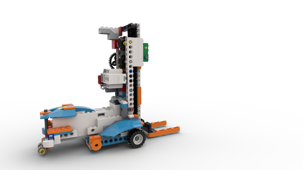 LEGO MOC 17101 - BOOST Fork Lift by Nodrap | Rebrickable - Build with LEGO