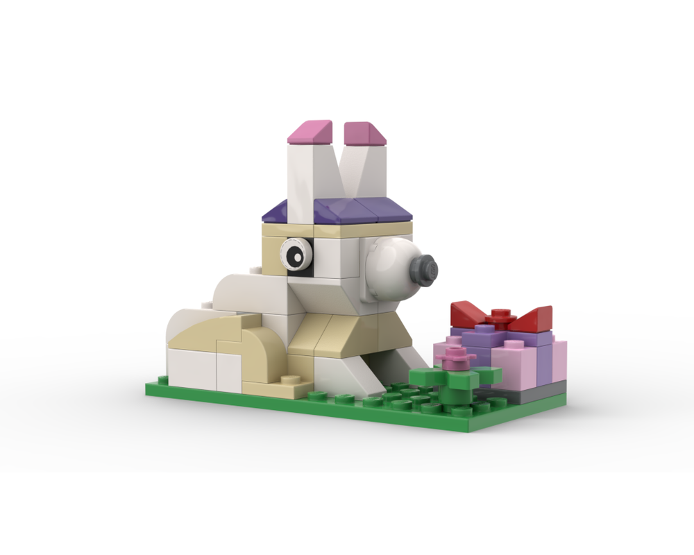 LEGO MOC 10698 Easter bunny by Lenarex | Rebrickable - Build with LEGO