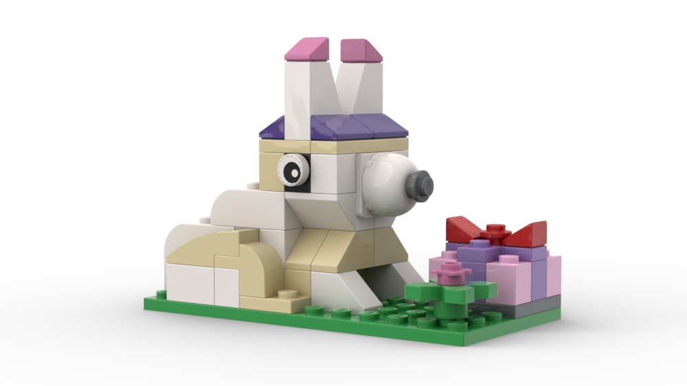 LEGO MOC 10698 Easter bunny by Lenarex | Rebrickable - Build with LEGO