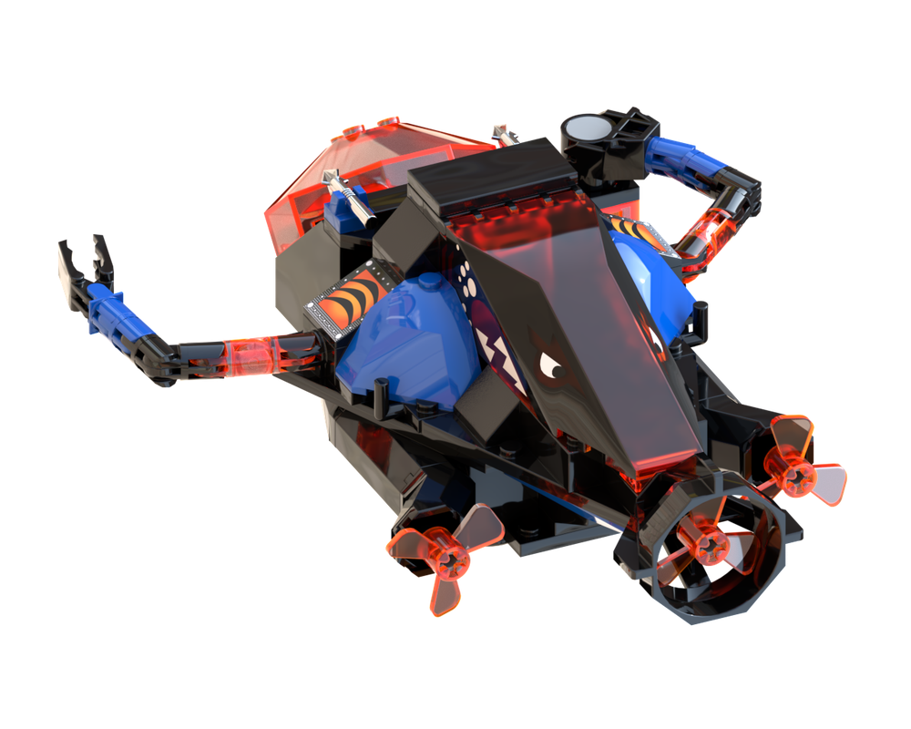 LEGO MOC Aqua - Shark - Dockable Submarine by Brick_Daniel ...