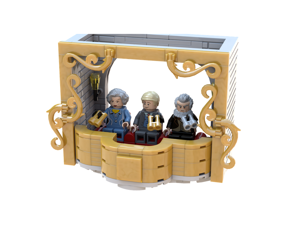 LEGO MOC Opera 3rd Balcony by legoalfactotum | Rebrickable - Build with ...
