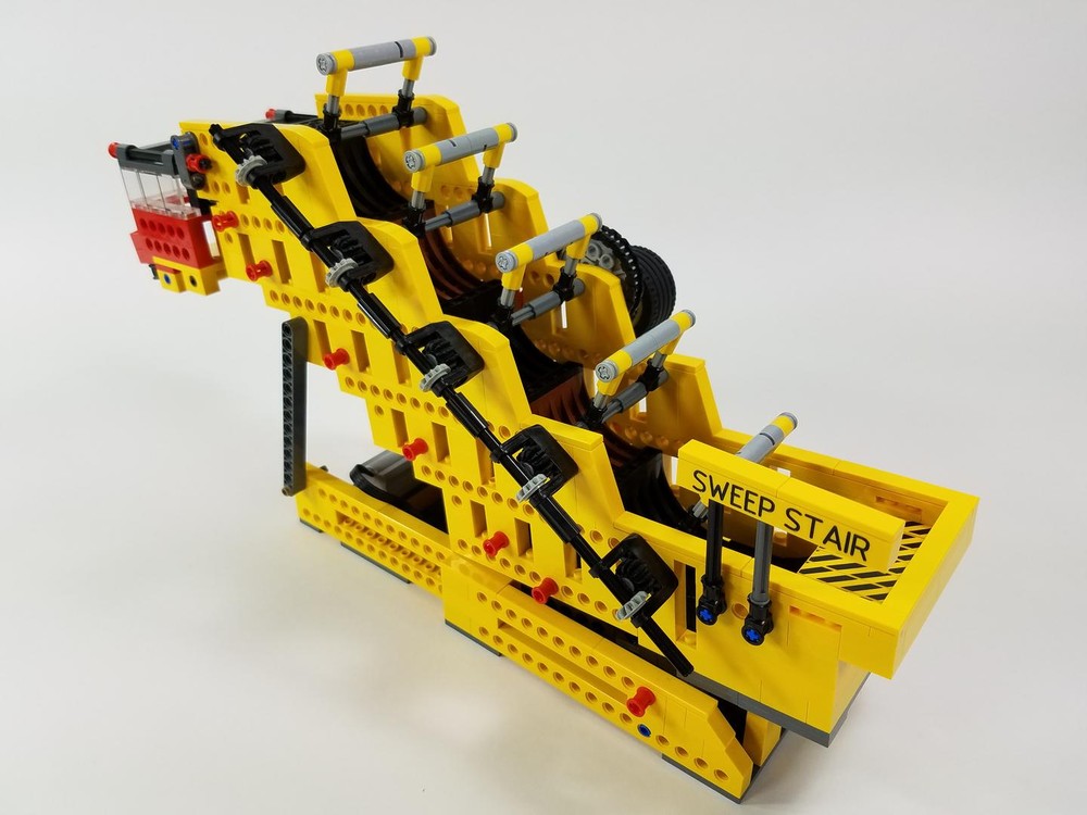 LEGO MOC Sweep Stair Lego GBC Module by jjsherm2 | Rebrickable - Build ...