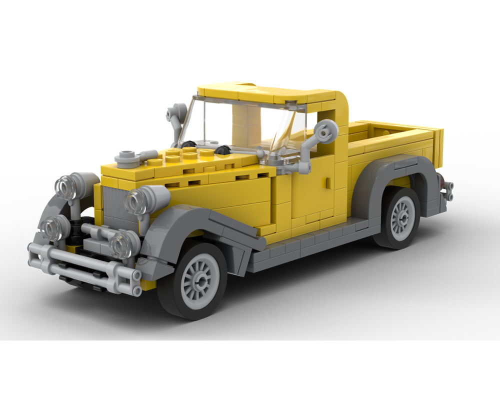 LEGO MOC 1930's Goodson Pickup by Yellow.LXF | Rebrickable - Build with ...