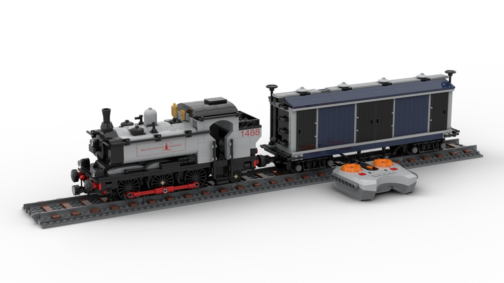 LEGO MOC Pannier Tank Engine by Yellow.LXF | Rebrickable - Build with LEGO