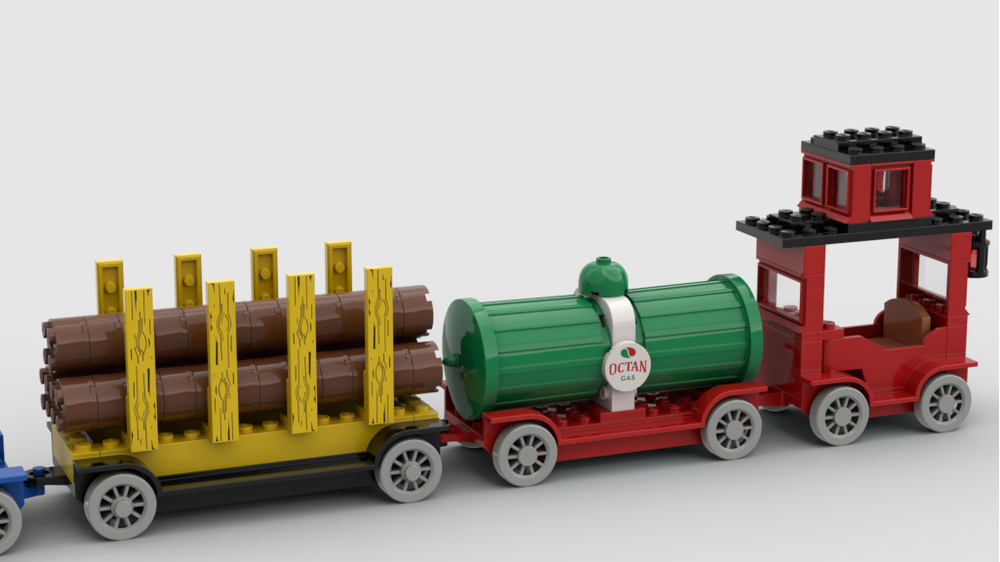 LEGO MOC Fabuland Train by Rocket Racer318 | Rebrickable - Build with LEGO