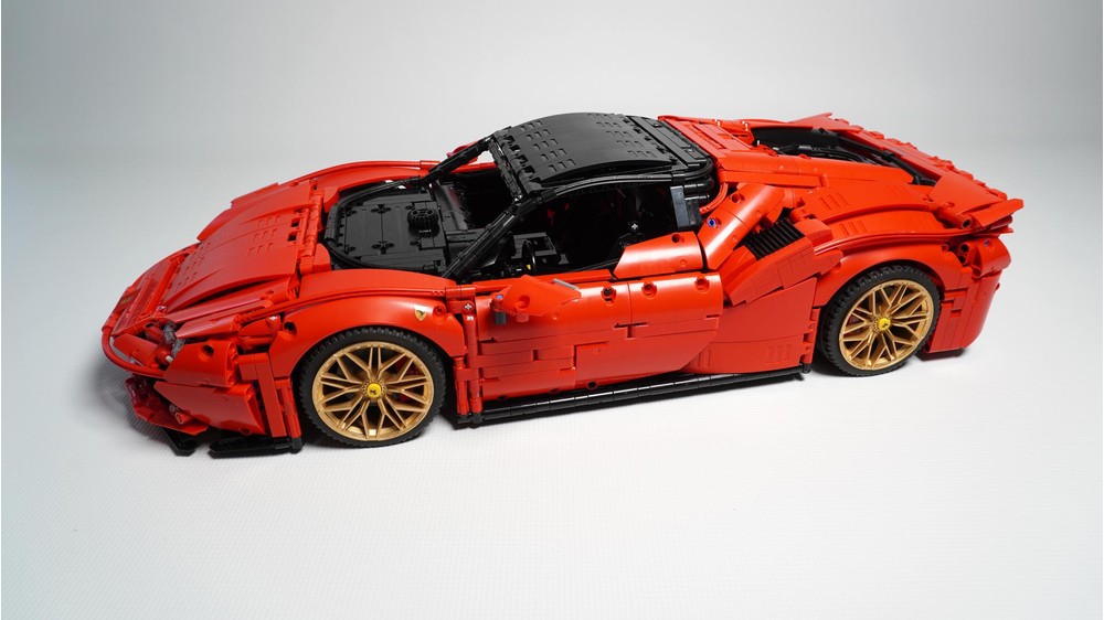 LEGO MOC Ferrari SF90 Stradale 1:8 Scale by Lukas2020 | Rebrickable ...