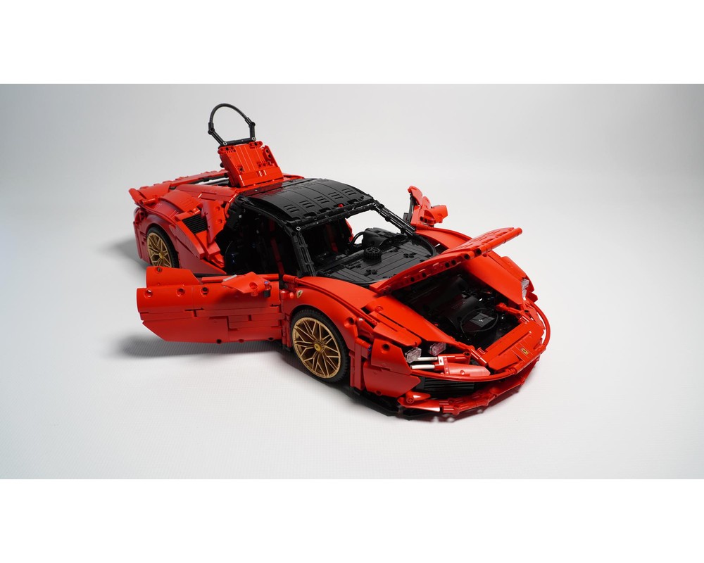 LEGO MOC Ferrari SF90 Stradale 1:8 Scale by Lukas2020 | Rebrickable ...