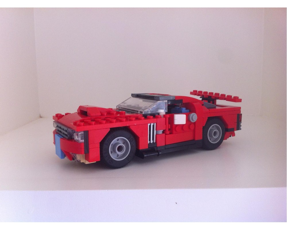 LEGO MOC 5867 Dodge Challenger by Turbo8702 | Rebrickable - Build with LEGO