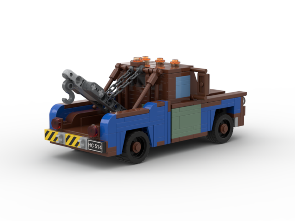 LEGO MOC 1955 Chevrolet Tow Truck / Mater from Cars by brickhead_07 ...