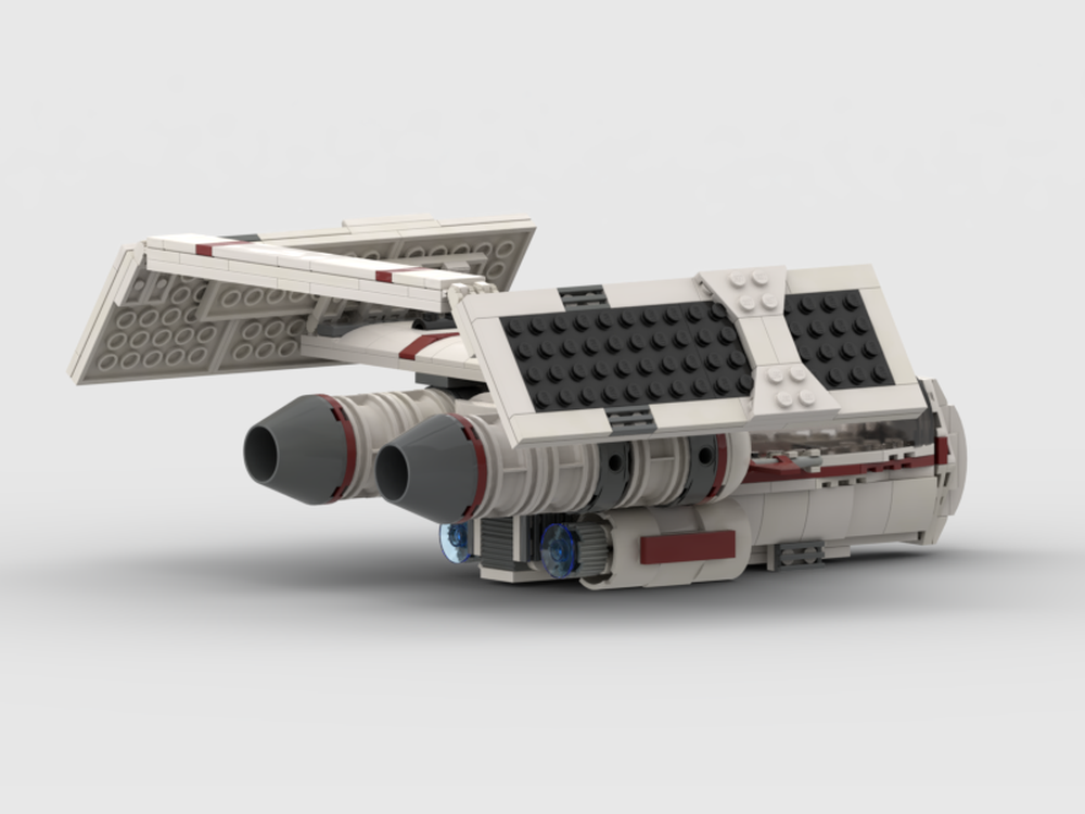 LEGO MOC Mist Hunter (Zuckuss and 4-LOM's bounty hunter gunship) by ...