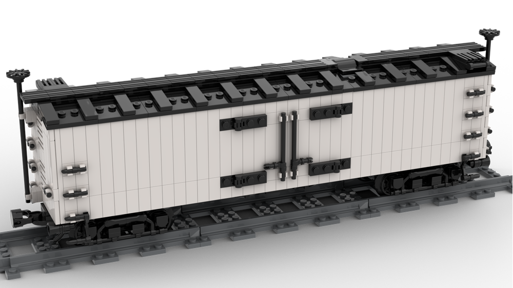 LEGO MOC Powered Boxcar by Yellow.LXF | Rebrickable - Build with LEGO