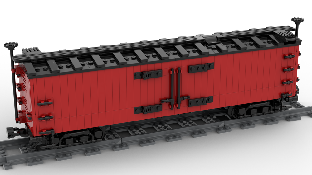 LEGO MOC Powered Boxcar by Yellow.LXF | Rebrickable - Build with LEGO