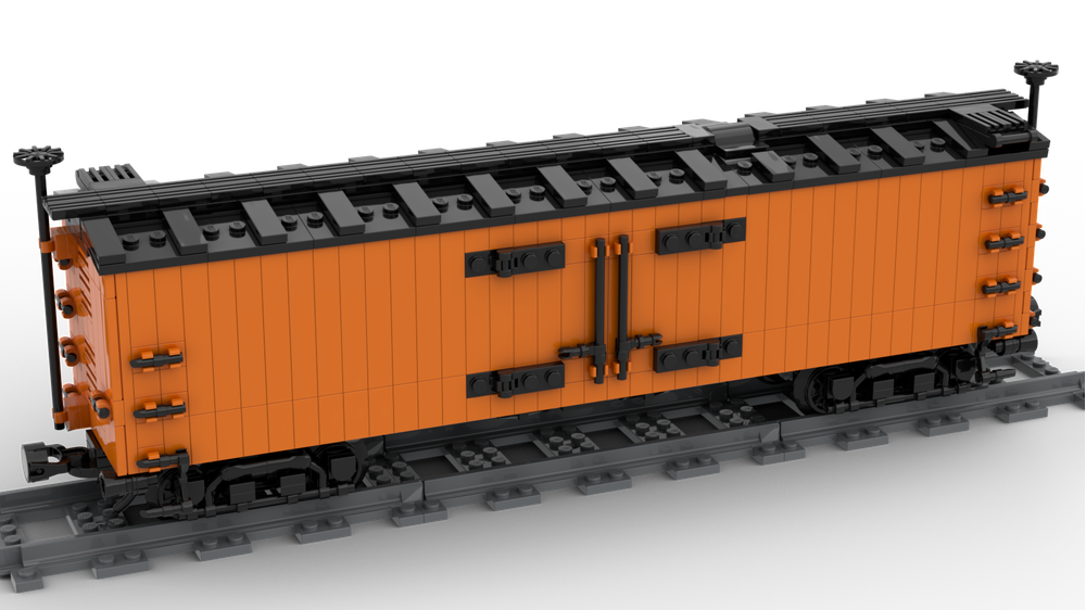 LEGO MOC Powered Boxcar by Yellow.LXF | Rebrickable - Build with LEGO