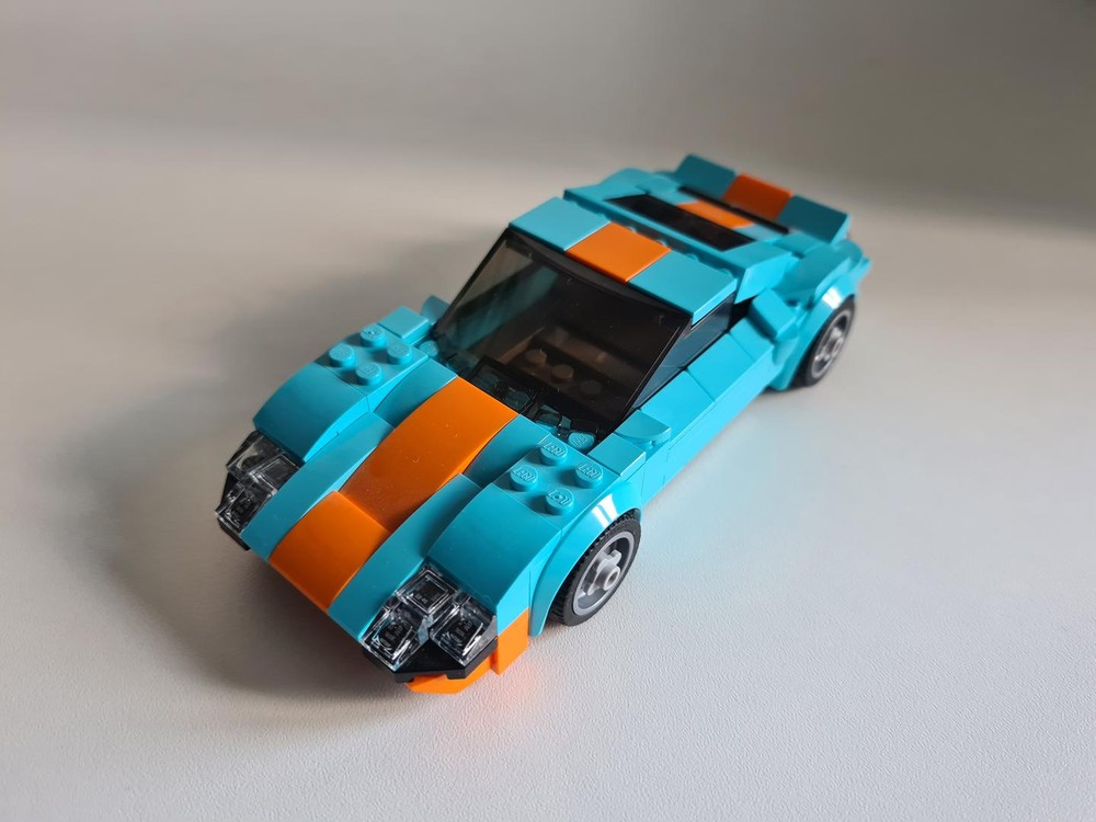 LEGO MOC-73025 Ford GT40 Gulf MK II by Padlix | Rebrickable - Build ...