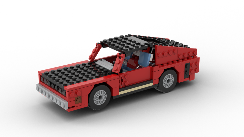 LEGO MOC 5867 Retro Dodge by Schwimpy | Rebrickable - Build with LEGO