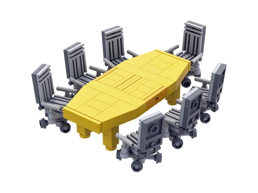 LEGO MOC Tables & Chairs - Business Edition by Thomus_Bean ...