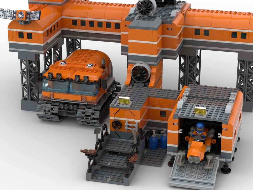 LEGO MOC Arctic Base by silenfu | Rebrickable - Build with LEGO