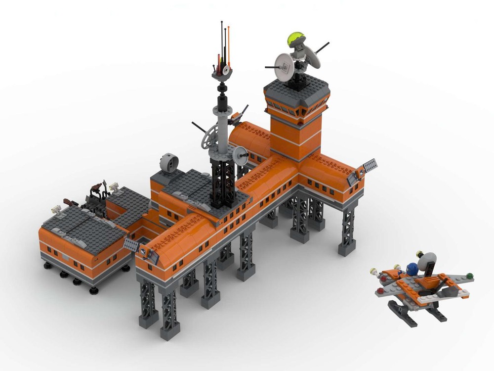 LEGO MOC Arctic Base by silenfu | Rebrickable - Build with LEGO