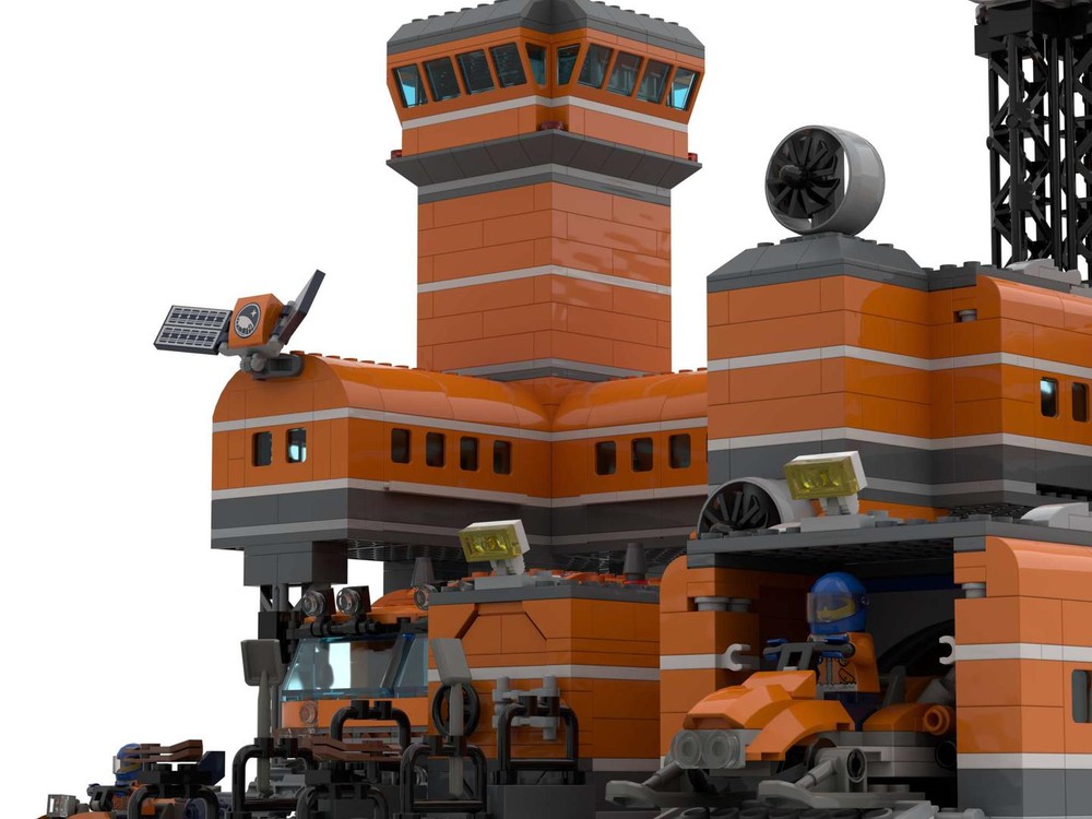 LEGO MOC Arctic Base by silenfu | Rebrickable - Build with LEGO
