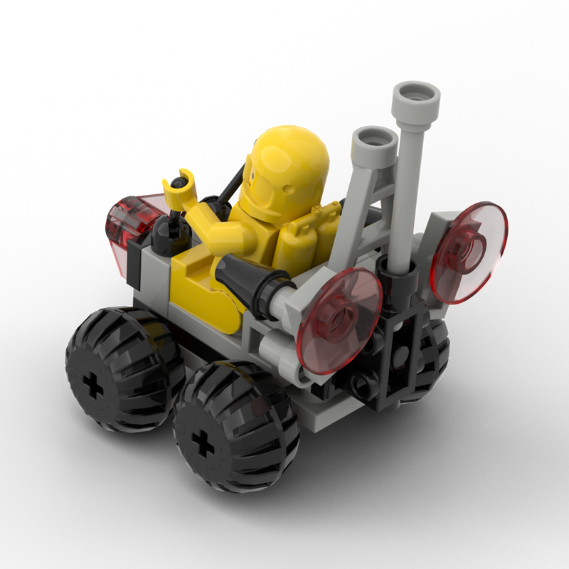 LEGO MOC MOC-6826 mini rover by KILDET | Rebrickable - Build with LEGO