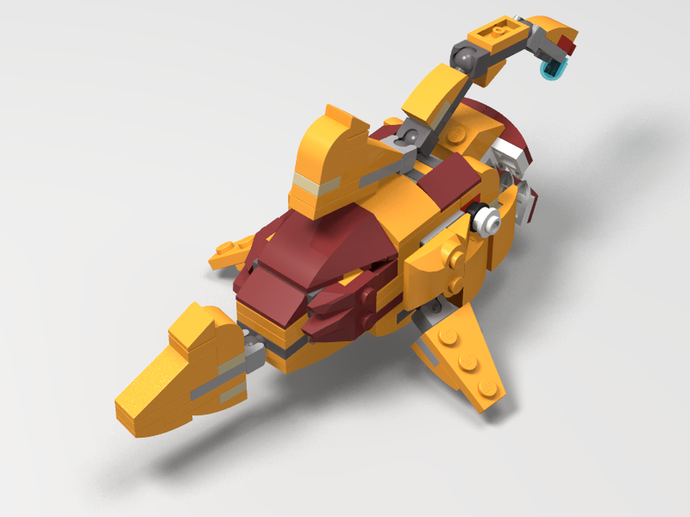 LEGO MOC 31112 Angler Fish by Brickworx | Rebrickable - Build with LEGO